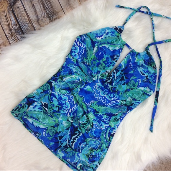 Lauren Ralph Lauren | Swim | New Ralph Lauren Blue Exotic Paisley ...